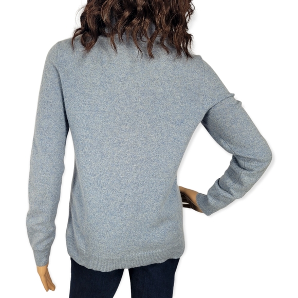 Belle France | Sweaters | Belle France Cashmere Turtleneck Sweater Sz S ...